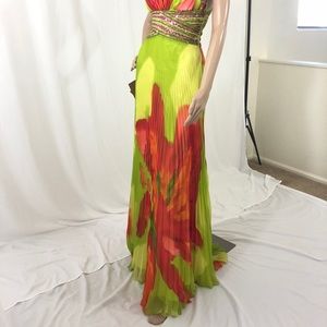 Light In The Box | Dresses | Gorgeous New Gown Colorful Pleated Bottom ...